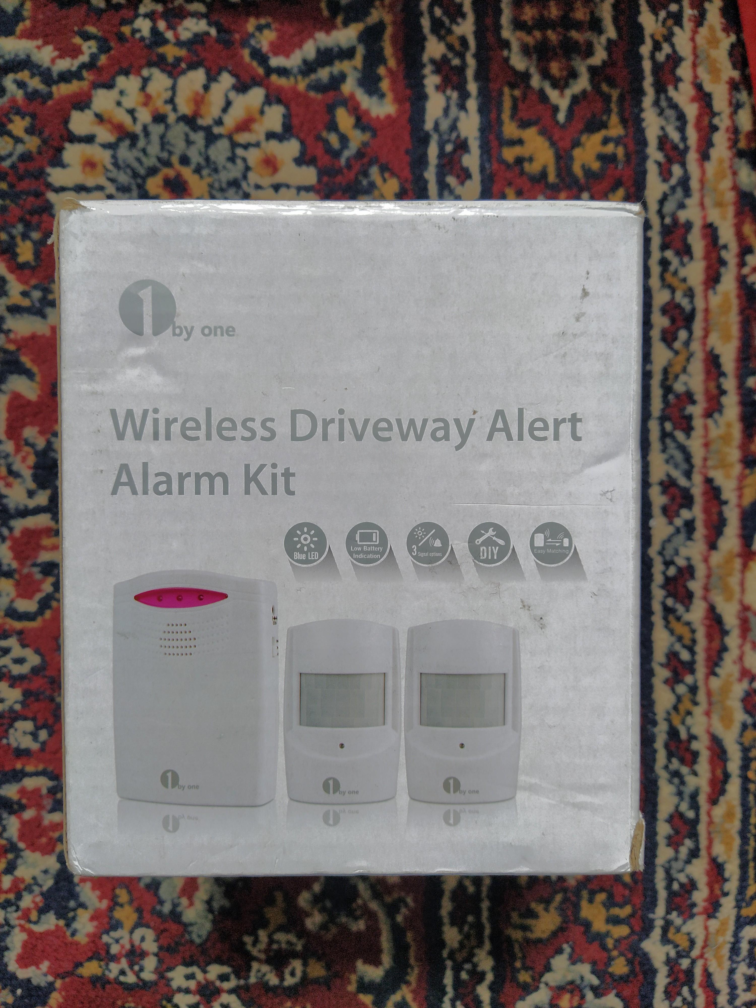 Wireless Driveway Alert Alarm Kit, Furniture & Home Living, Security ...
