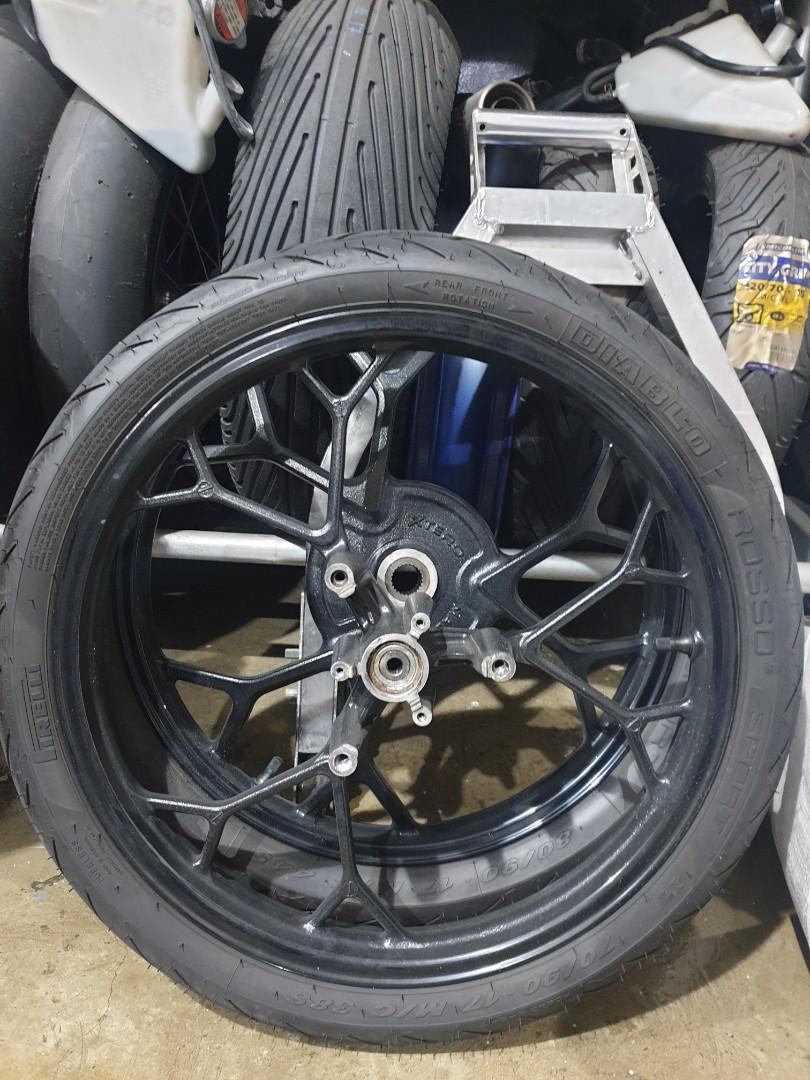 Yamaha Aerox 17" Xtero, Motorcycles, Motorcycle Accessories on Carousell