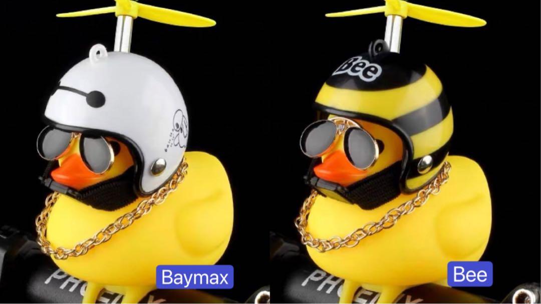 Yellow helmet duck | motorcycle duck | bicycle duck | rubber duck ...