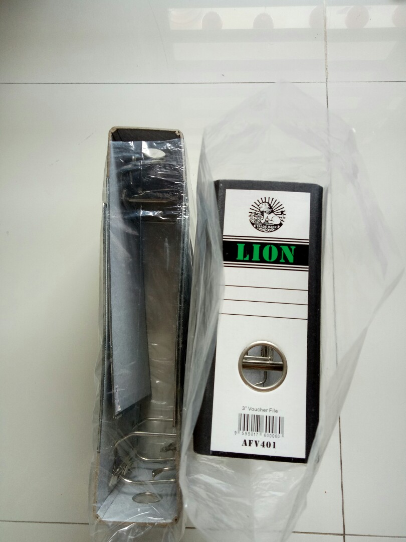 3" Voucher File Lion, Hobbies & Toys, Stationery & Craft, Stationery ...