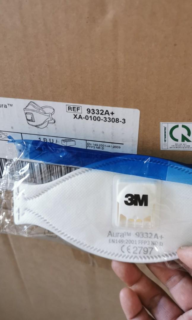 3M 9332A+ - 3M FFP3 Masks with valve - Updated 14/05/2023, Everything ...