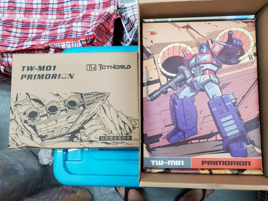全新未開 變形金剛 Transformers Toyworld TW-M01 柯柏文 PRIMORIOM OPTIMUS PRIME 初回限定 ...