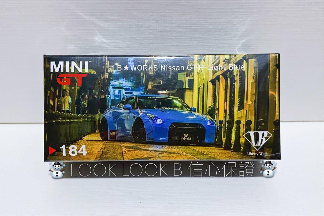 全新未拆 MiniGT MINI GT # 184 LB WORKS Nissan GTR GT-R R35 Type 1, Rear ...