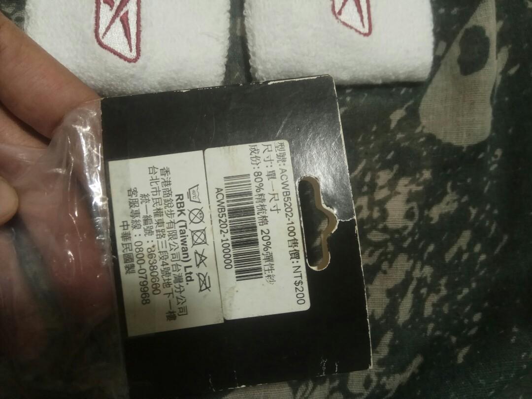 絕版 reebok ai3 護腕 nba Allen IVerson, 體育器材, 運動與比賽用品, 球拍和球類運動在旋轉拍賣