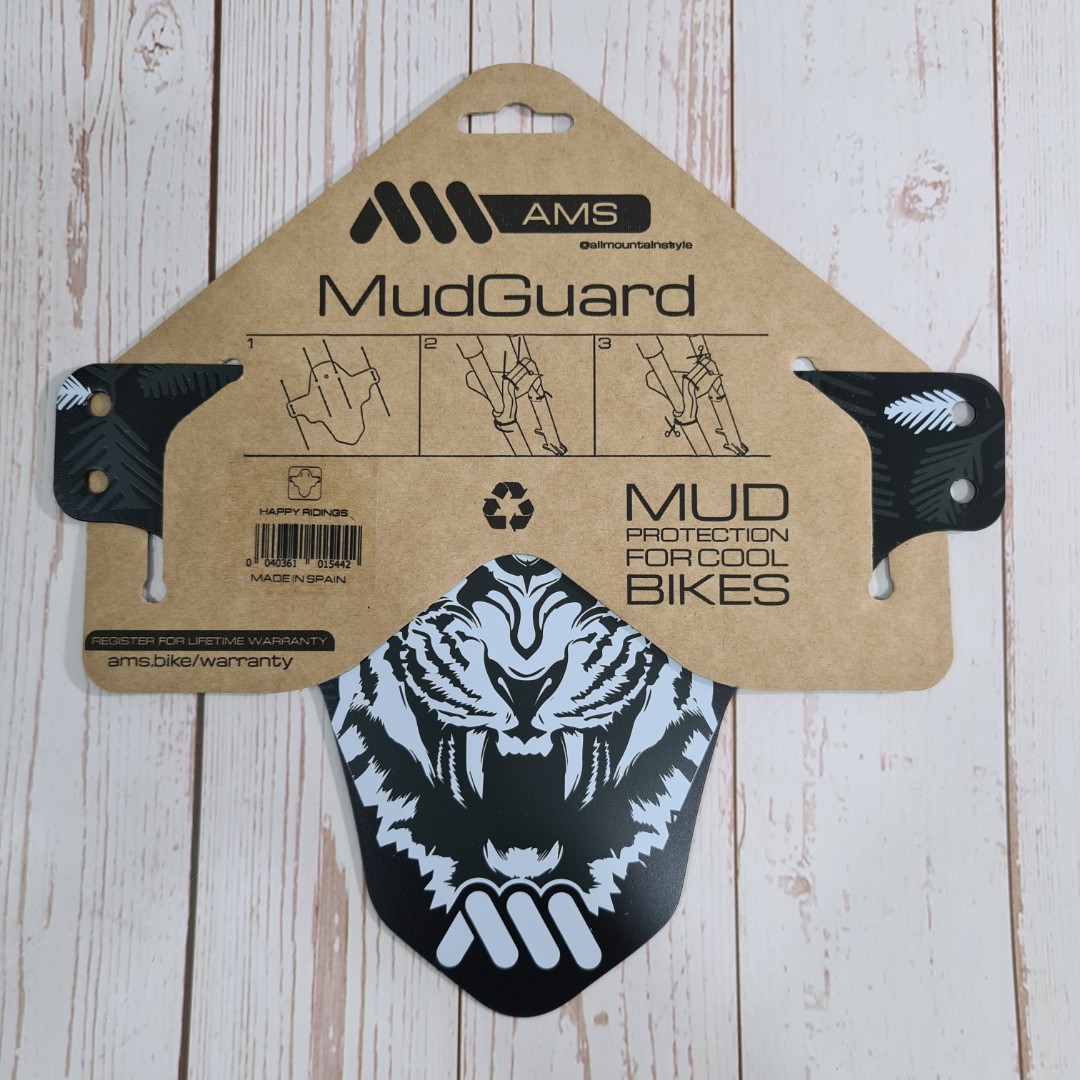 AMS Mud Guard Happy Ridinga, Sports Equipment, Bicycles & Parts ...
