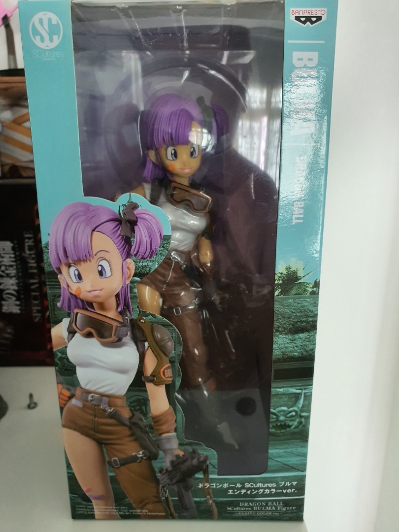 Banpresto SCultures DRAGON BALL BULMA -ENDING COLOR ver.-, Hobbies ...