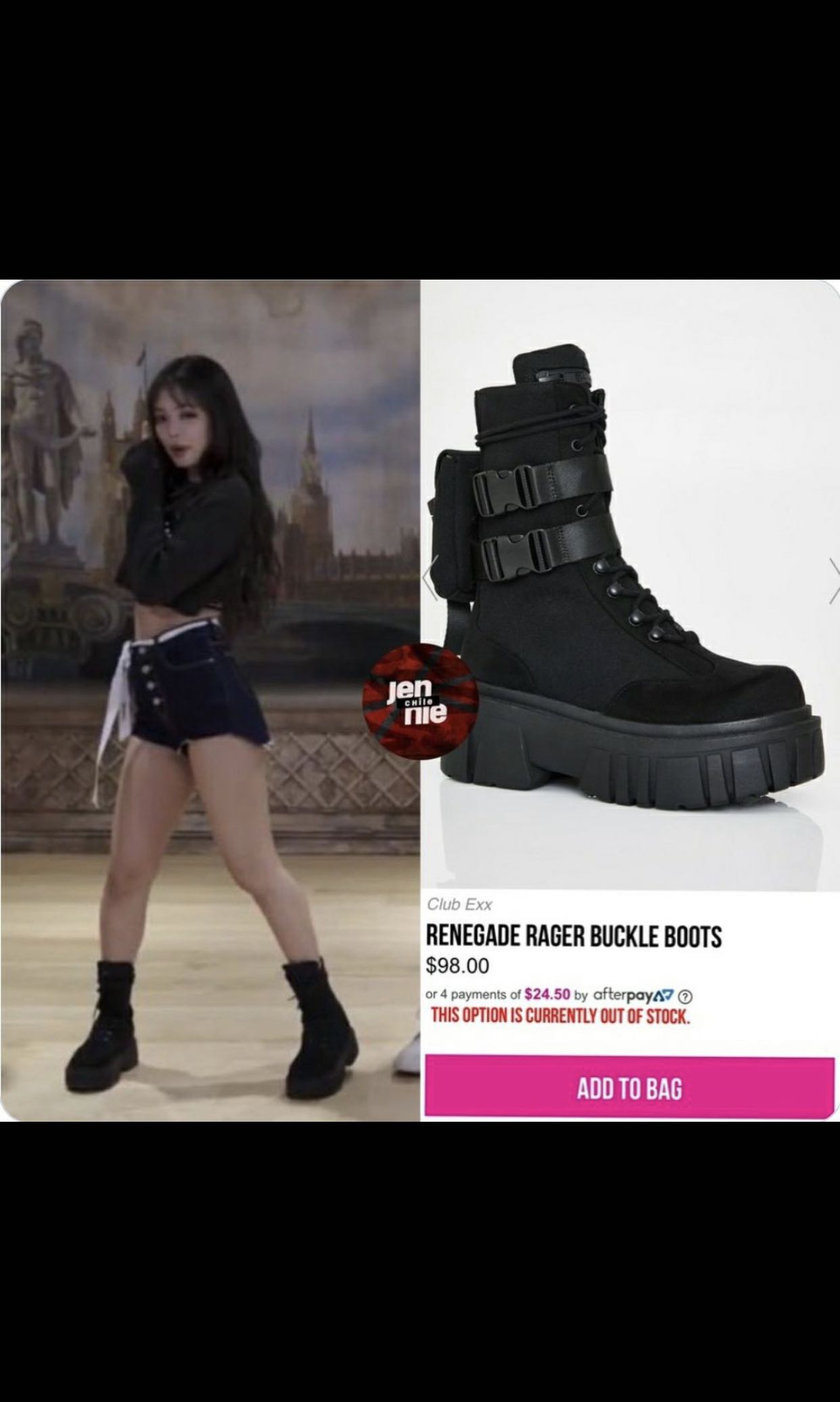 Blackpink boots ( jennie boots) , Women's Fashion, Shoes, Boots on ...