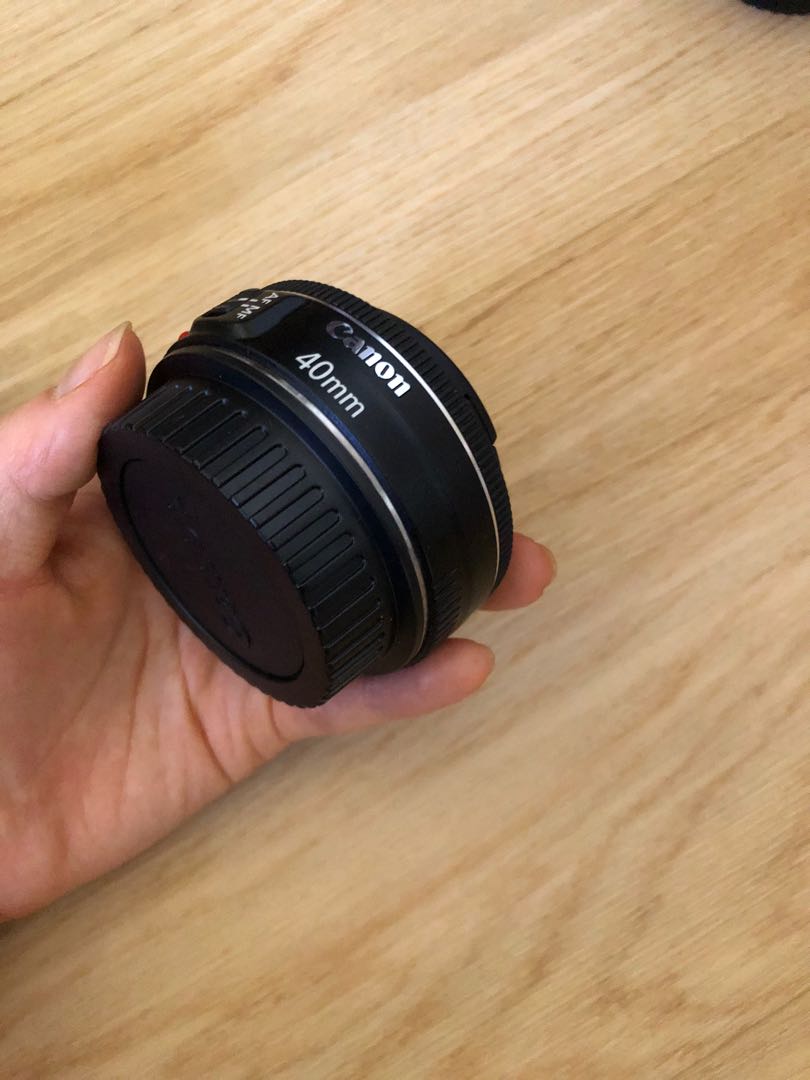 Canon 40mm lens f2.8, Photography, Lens & Kits on Carousell