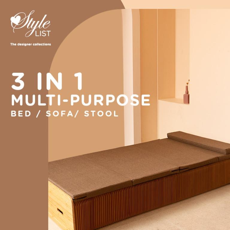 Creative Folding Kraft Paper Multi-purpose - Bed (Single or Double ...