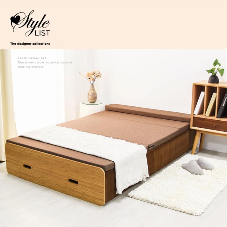 Creative Folding Kraft Paper Multi-purpose - Bed (Single or Double ...