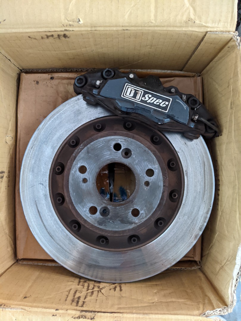D1 Spec 4-Pot Big Brake Kit (Honda Civic FD), Car Accessories ...