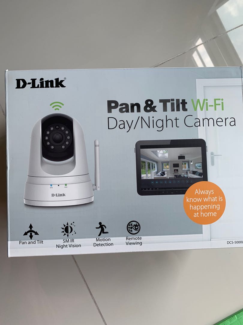 D-link IP camera DCS-5000L, Furniture & Home Living, Security & Locks ...