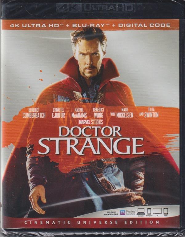 Doctor Strange 4K Blu ray / Bluray, Hobbies & Toys, Music & Media, CDs ...