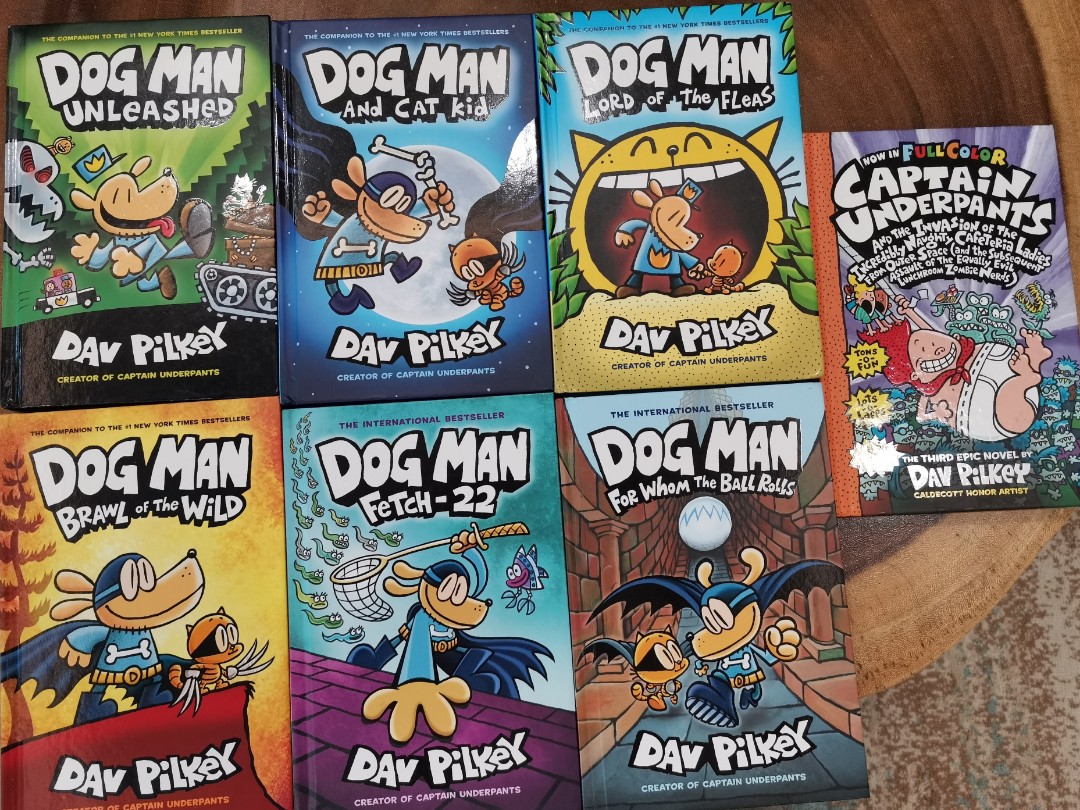 Dog Man Comics, Books & Stationery, Comics & Manga on Carousell