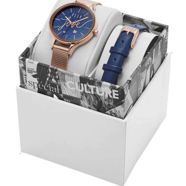 Elle watch with extra strap, Women's Fashion, Watches & Accessories ...