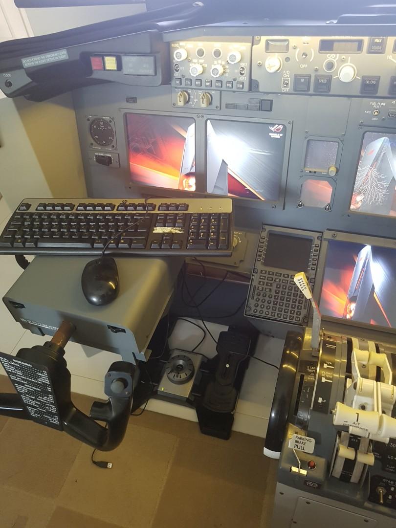 Flight Simulator Cockpit, Video Gaming, Video Games, PlayStation on ...