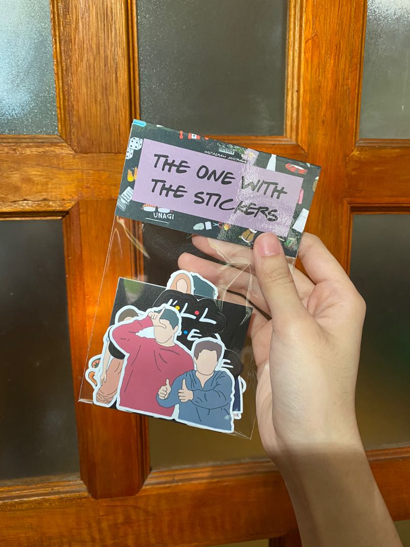 FRIENDS STICKER PACK, Hobbies & Toys, Stationary & Craft, Craft ...