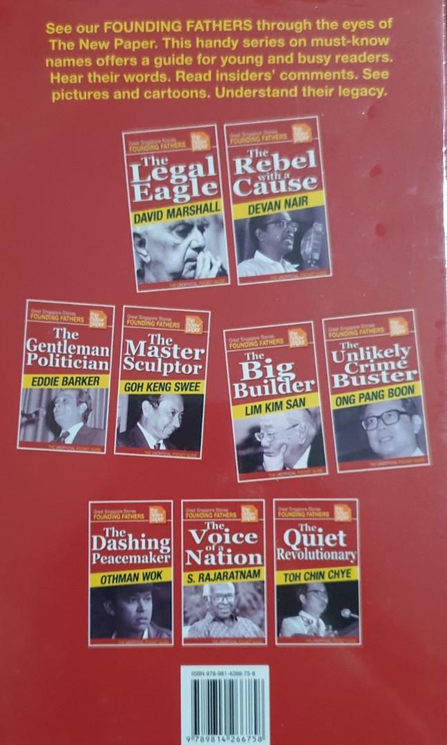 Great Singapore Stories - Founding Fathers, Hobbies & Toys, Books ...