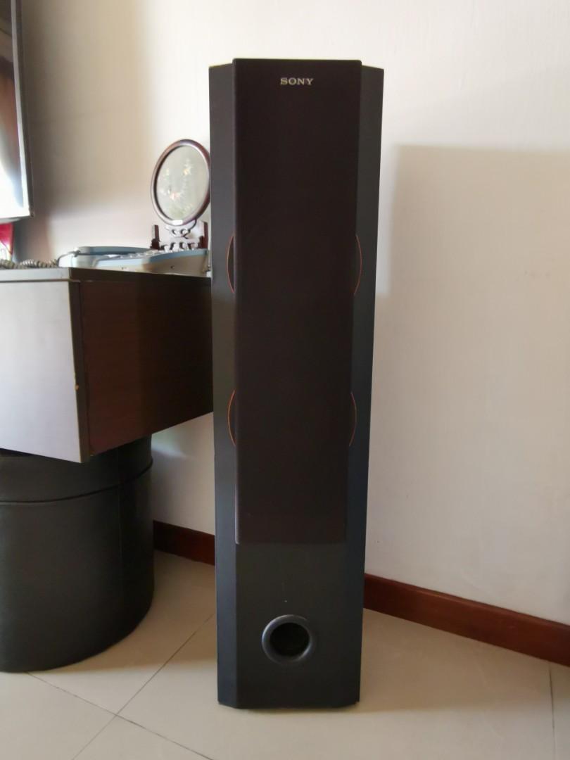Hardly use Sony tower speakers and woofer, Audio, Soundbars, Speakers ...