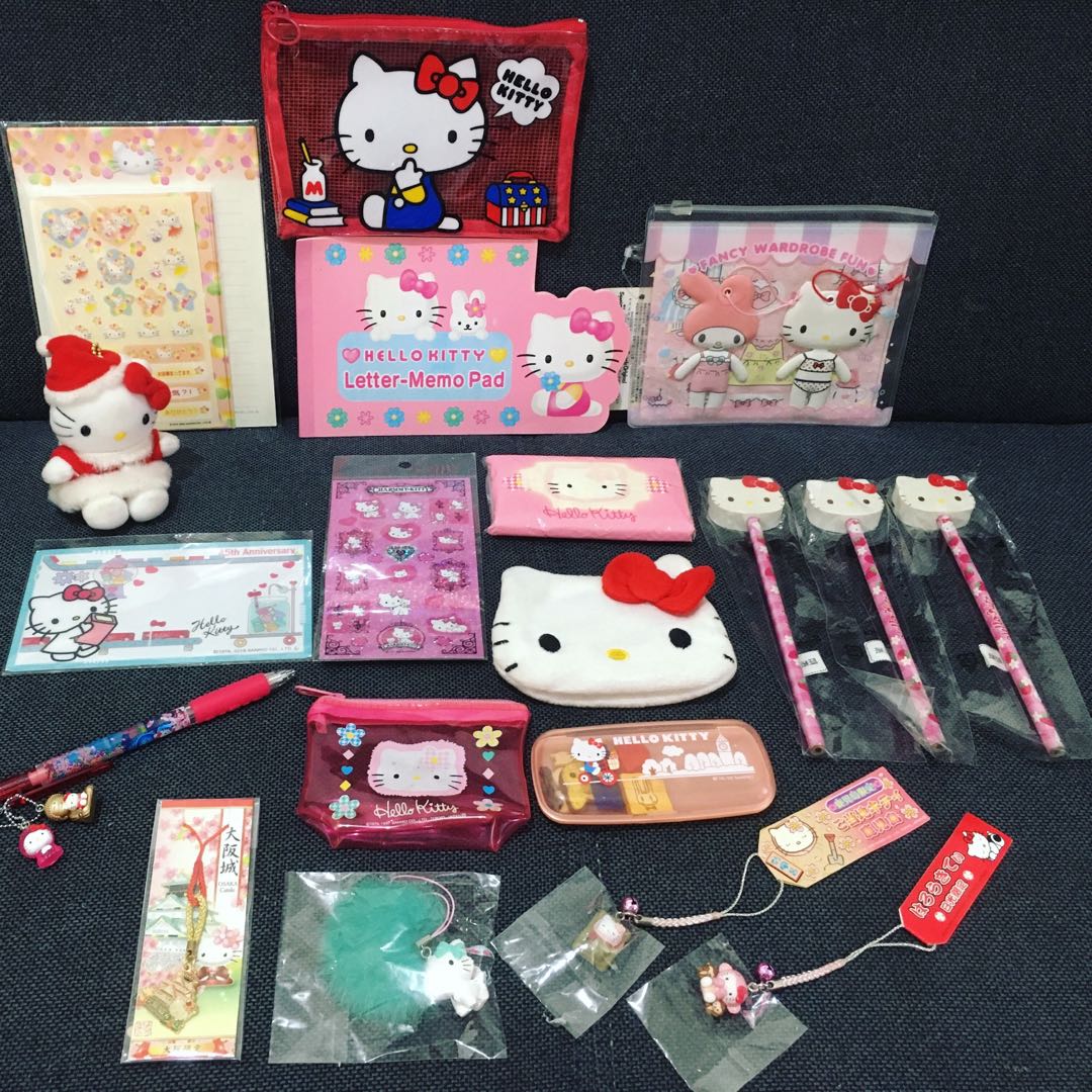 HELLO KITTY MERCH take all, Hobbies & Toys, Toys & Games on Carousell
