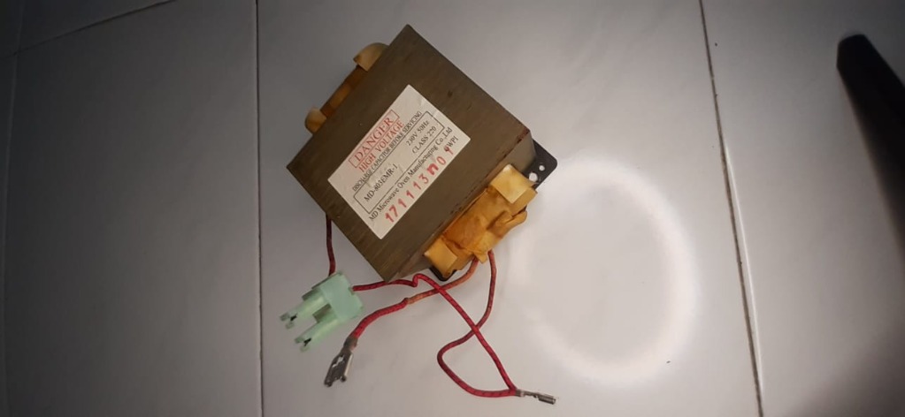 High Voltage Transformer (Microwave), TV & Home Appliances, Kitchen ...