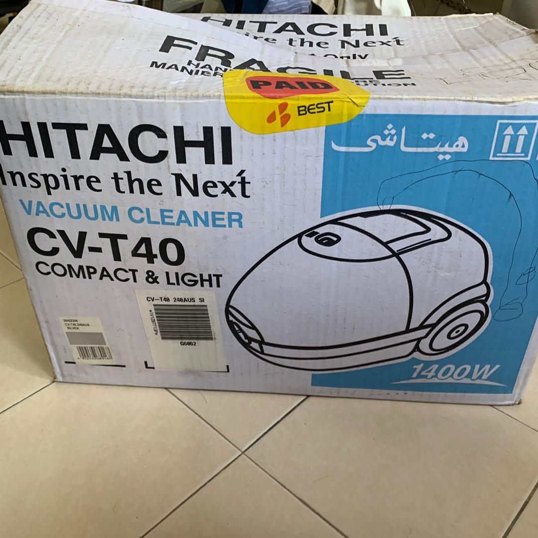Hitachi CV-T40 Vacuum Cleaner, TV & Home Appliances, Vacuum Cleaner ...