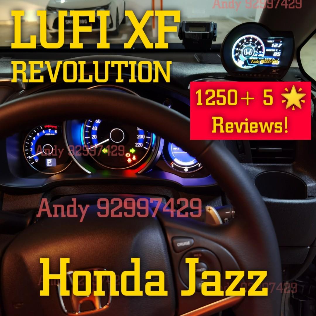 Honda Jazz Lufi XF Revolution OBD OBD2 Display Gauge #lufi #magician # ...