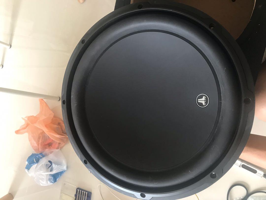 JL Audio 12 inch subwoofer. 12w3v3, Audio, Soundbars, Speakers ...