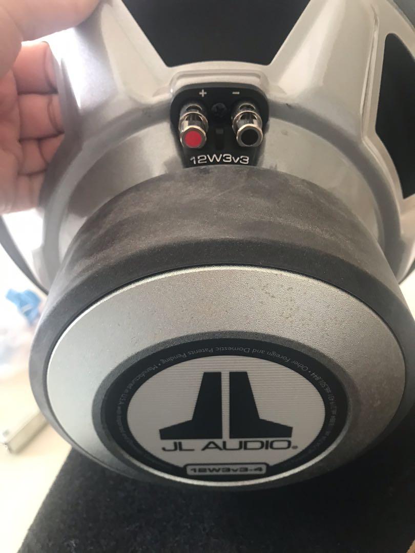 JL Audio 12 inch subwoofer. 12w3v3, Audio, Soundbars, Speakers ...
