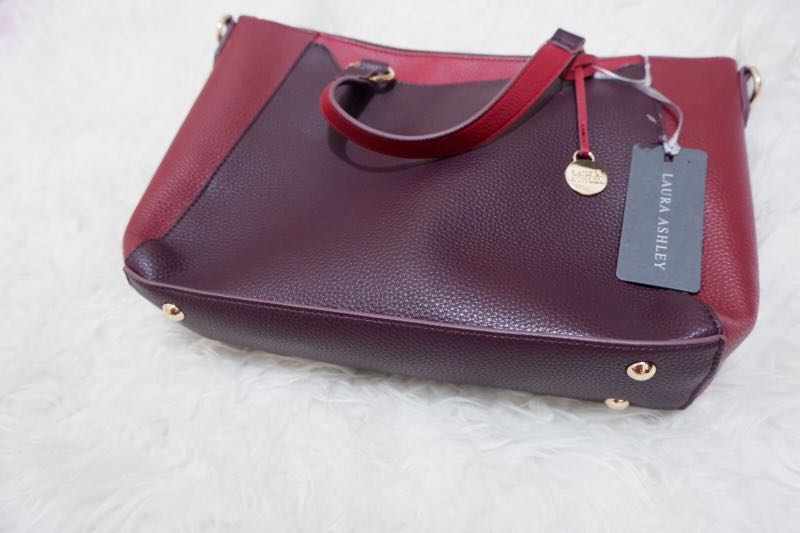 Laura Ashley Hand Bag, Luxury, Bags & Wallets on Carousell