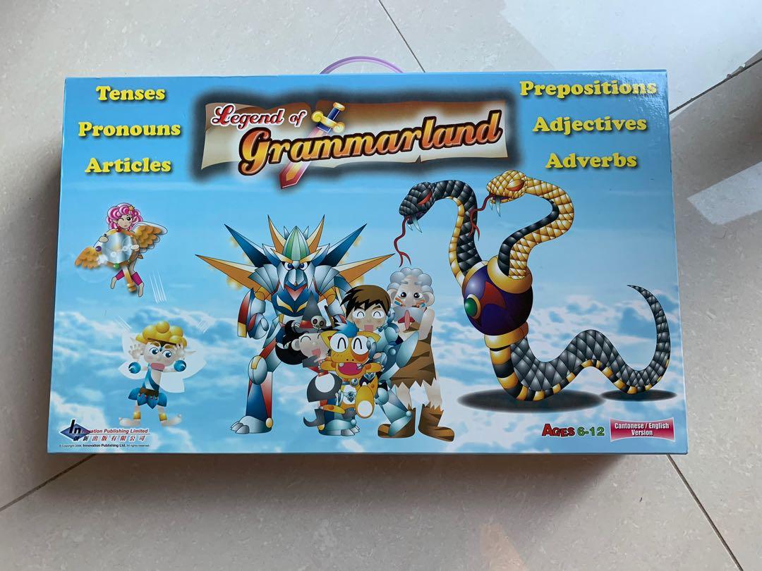 全新Legend of grammarland 電腦英文學習光碟 grammar, 興趣及遊戲, 書本 & 文具, 小朋友書 - Carousell