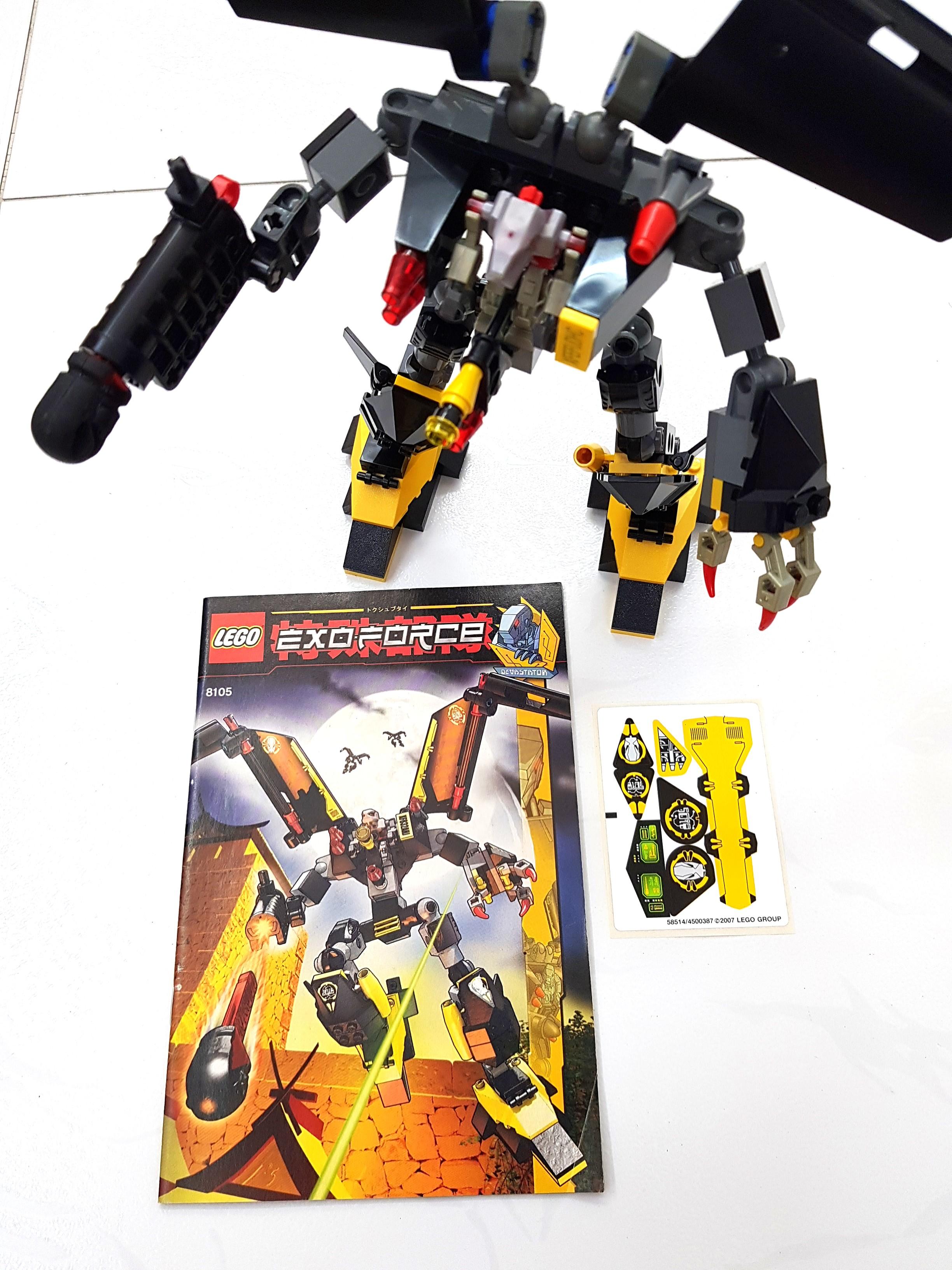 Lego 8105 : Exoforce : Iron Condor *Excellent Condition Used Set ...