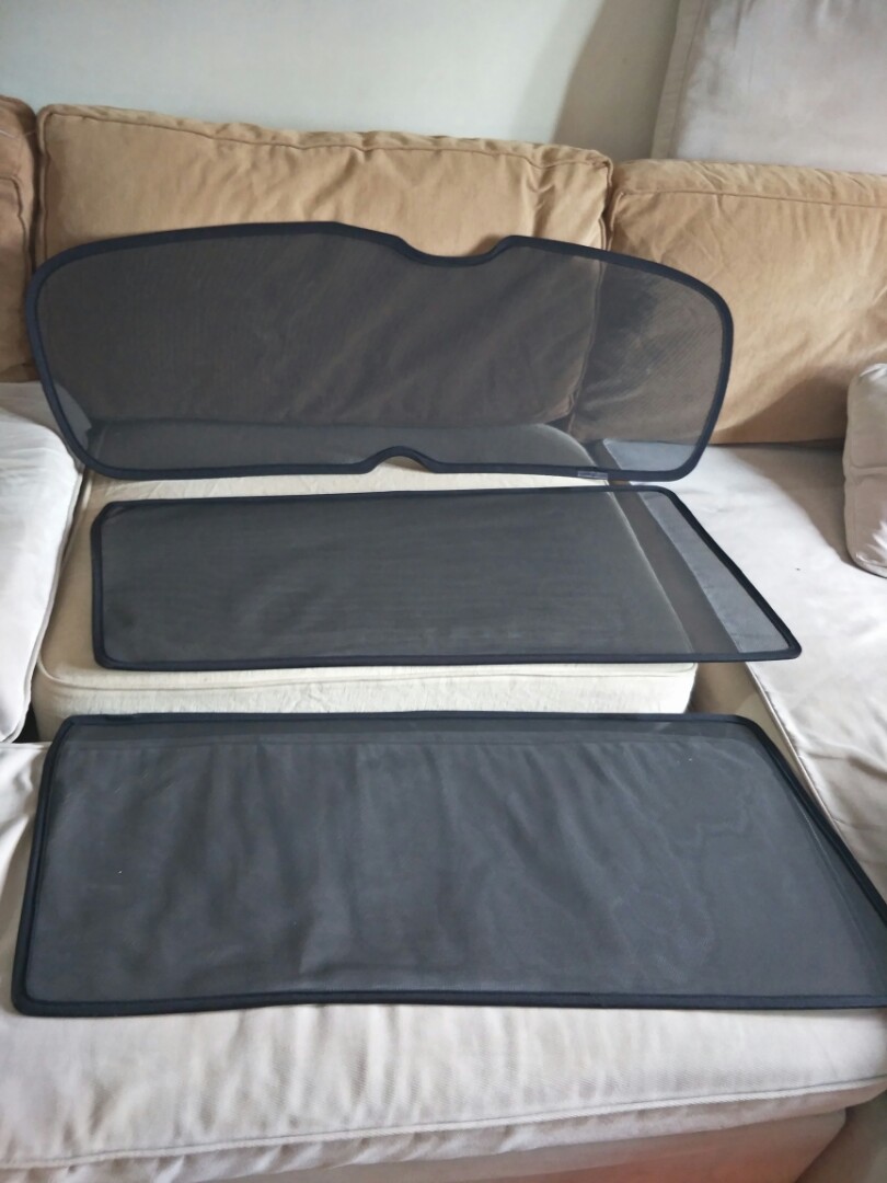 Magnetic window shields for Toyota Wish, Car Accessories, Accessories ...