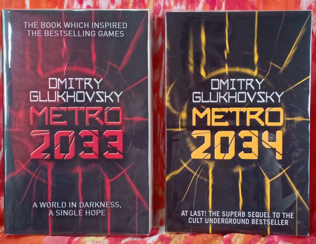 METRO 2033; METRO 2034 by Dmitry Glukhovsky, Hobbies & Toys, Books ...