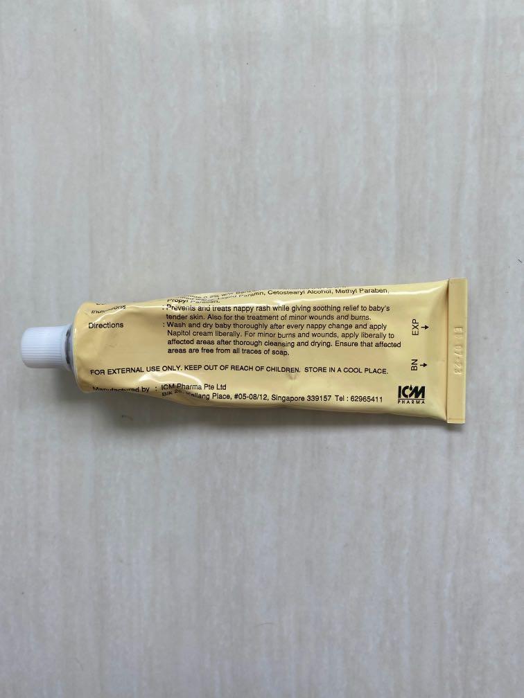 Napitol Nappy Rash Cream, Free Items on Carousell