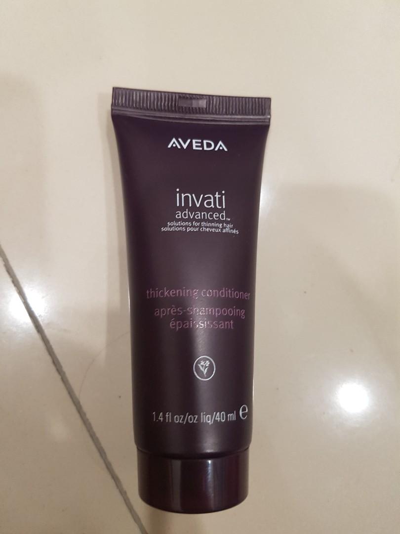 NEW AVEDA [Thinning Solutions] Invati Advanced Thickening Conditioner 40ml #freshstart, Beauty ...