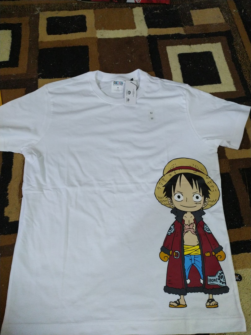 One piece anime luffy overprint, Men's Fashion, Tops & Sets, Tshirts ...