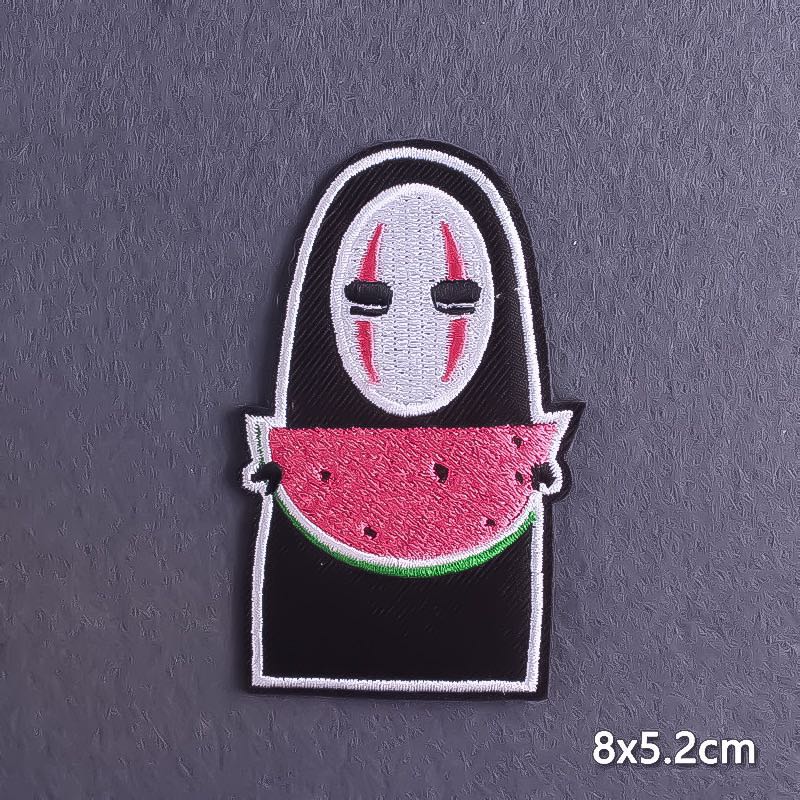 (Patch) No Face Monster Ghost Studio Ghibli Spirited Away Watermelon ...
