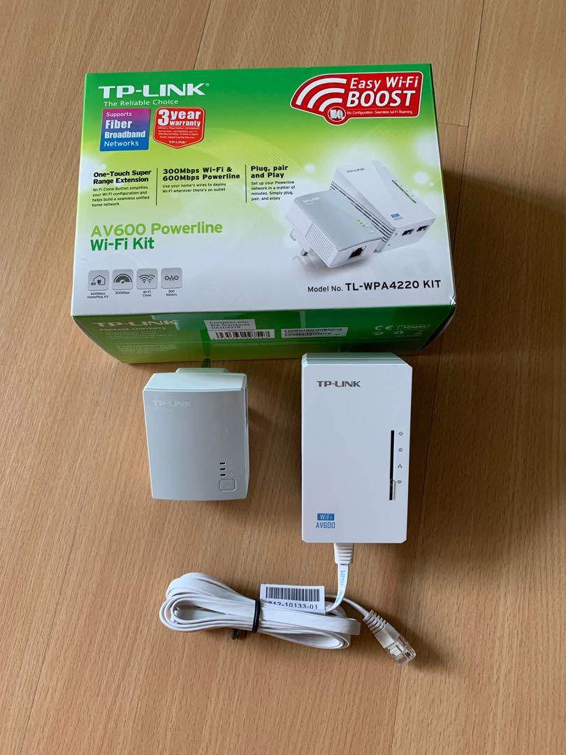 Powerline Wifi Extender with wireless router, Computers & Tech, Parts ...