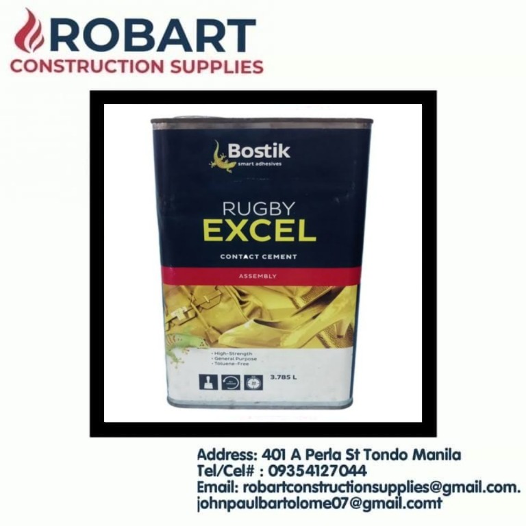 Rugby Excel Contact Cement Bostik Adhesive, Commercial & Industrial ...