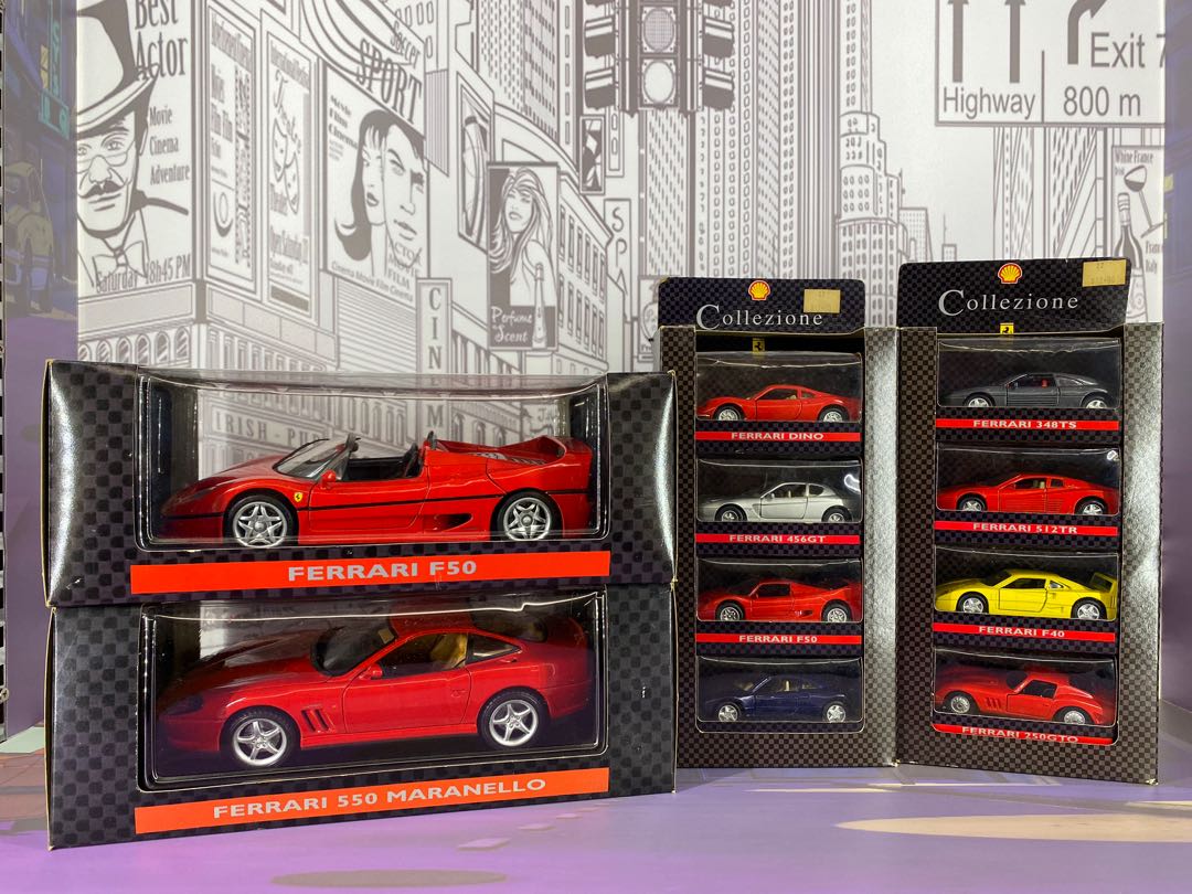 Shell Ferrari Collection, Hobbies & Toys, Toys & Games on Carousell