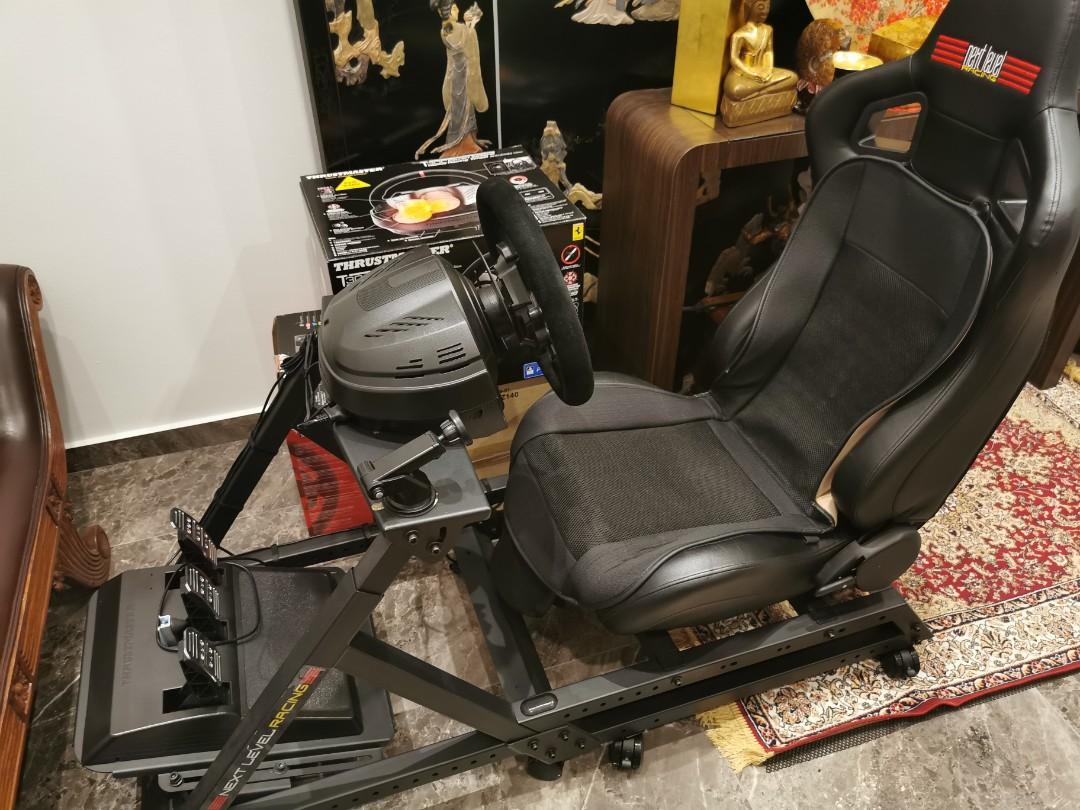 Sim Racing setup for sale, next level racing, thrustmaster, Video ...