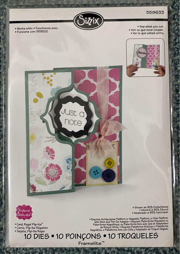 Sizzix Framelits 6 designs, Hobbies & Toys, Stationery & Craft, Craft ...