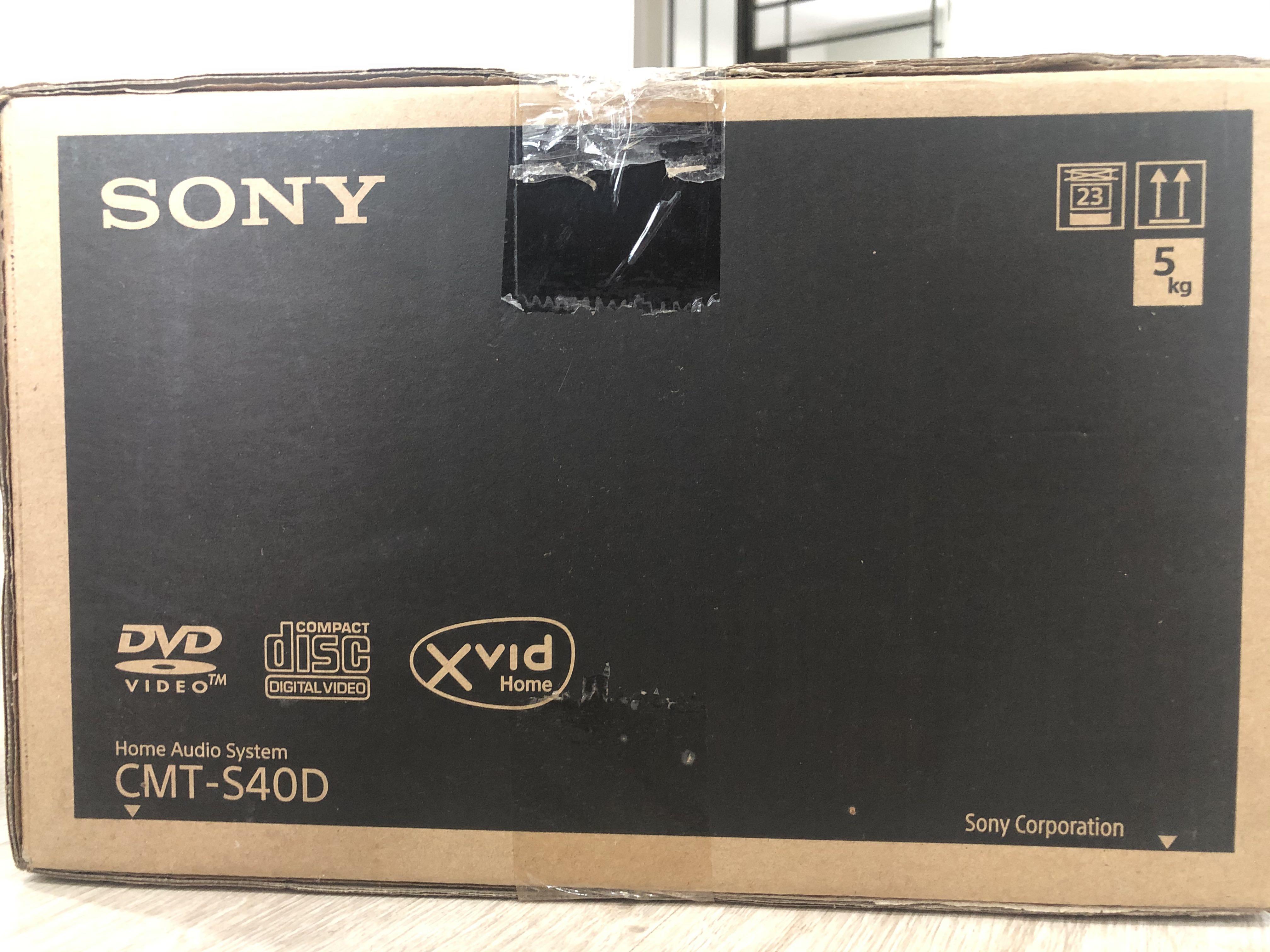 Sony CMT-S40D Mini DVD Home Audio System, Audio, Other Audio Equipment ...