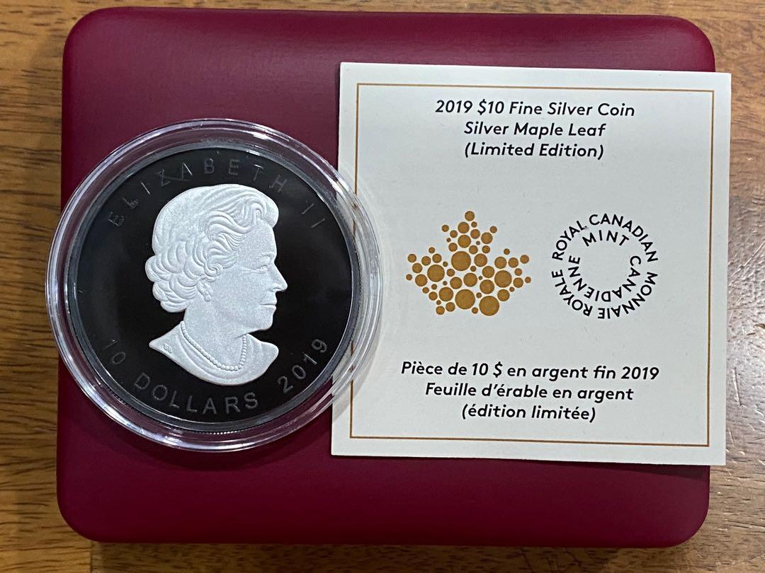 Special Edition Black Rhodium Canadian Maple Leaf (4,000 mintage ...