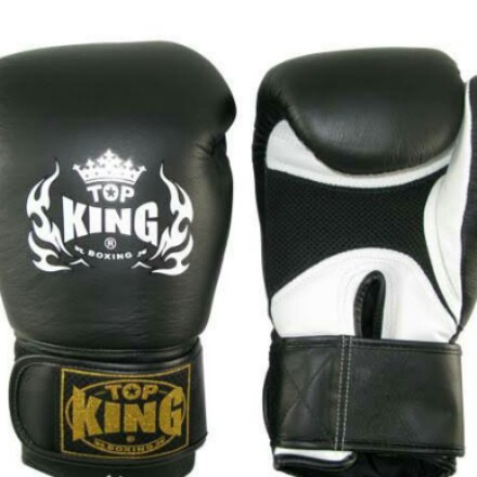 Top King Boxing Muay Thai Gloves 12oz, Sports Equipment, Sports & Games ...