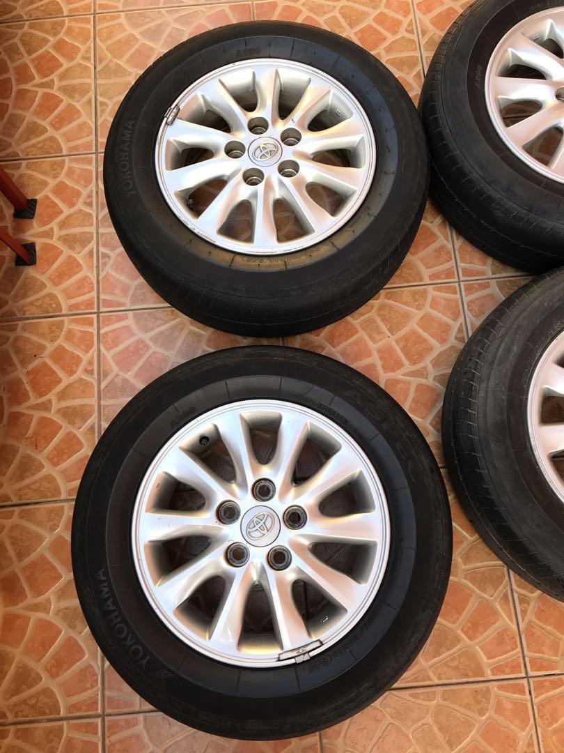 Toyota innova stock mags, Car Parts & Accessories, Mags and Tires on ...