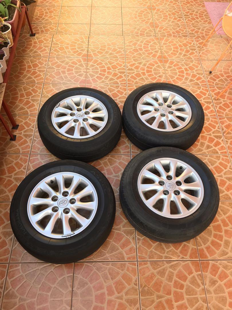 Toyota innova stock mags, Car Parts & Accessories, Mags and Tires on ...