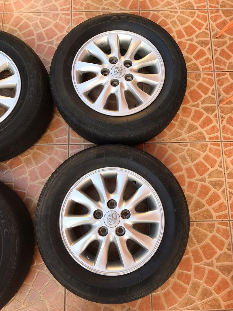Toyota innova stock mags, Car Parts & Accessories, Mags and Tires on ...
