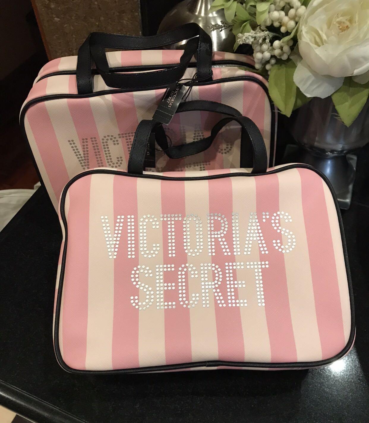 Victoria’s Secret Travel Case in Pink, Women's Fashion, Bags & Wallets ...